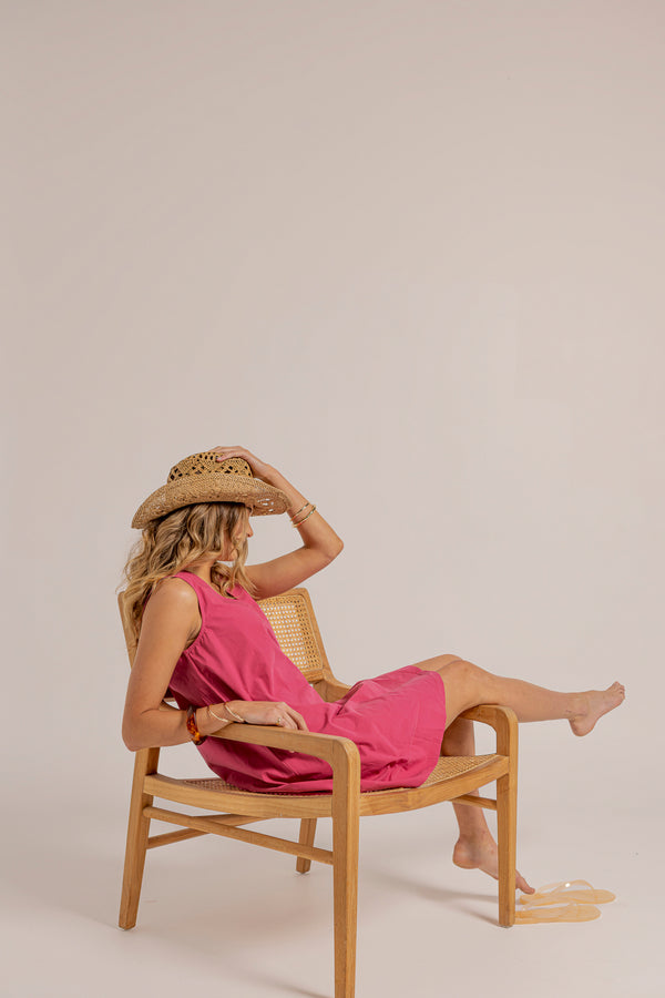 ROWIE DRESS - RASPBERRY - Lunar Fox